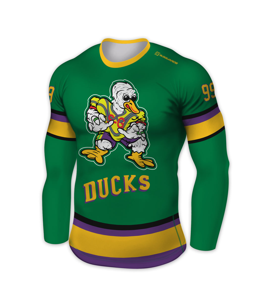 Custom Mighty Ducks Rash guard – Subguards Ltd
